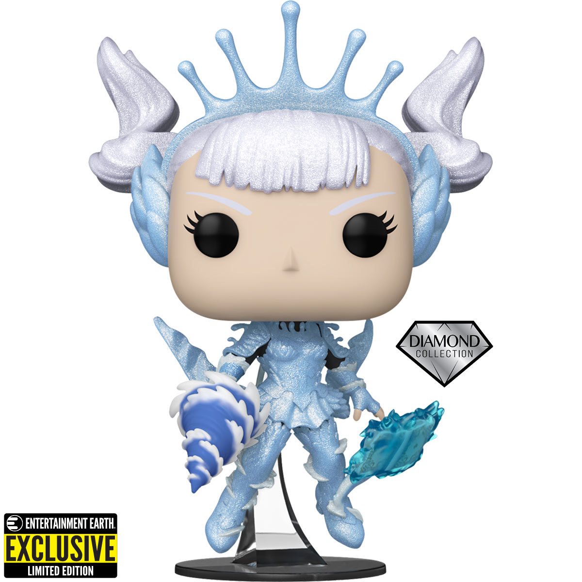 EE Exclusive: Black Clover - Noelle (Valkyrie Armor) Diamond Glitter ...