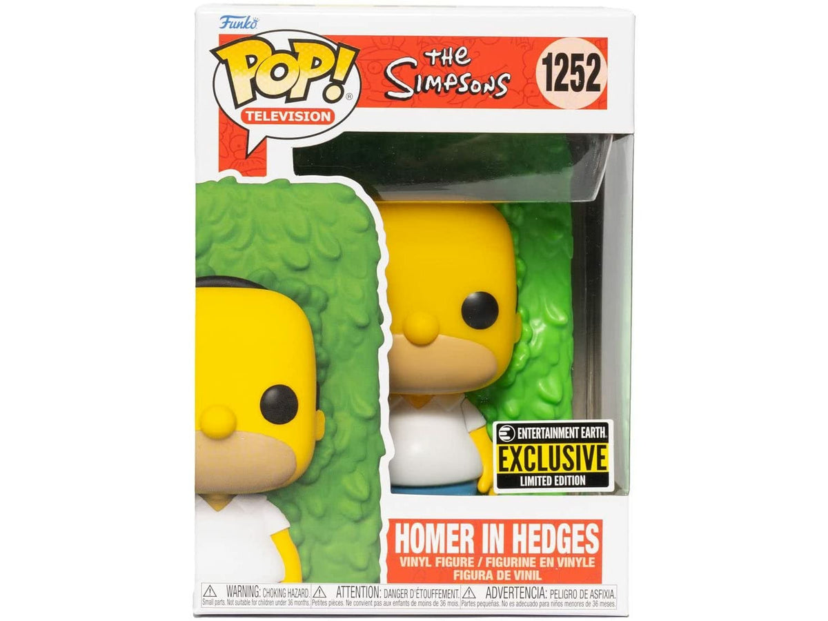 [EE Exclusive] The Simpsons - Homer in Hedges Pop – Dragons Trading
